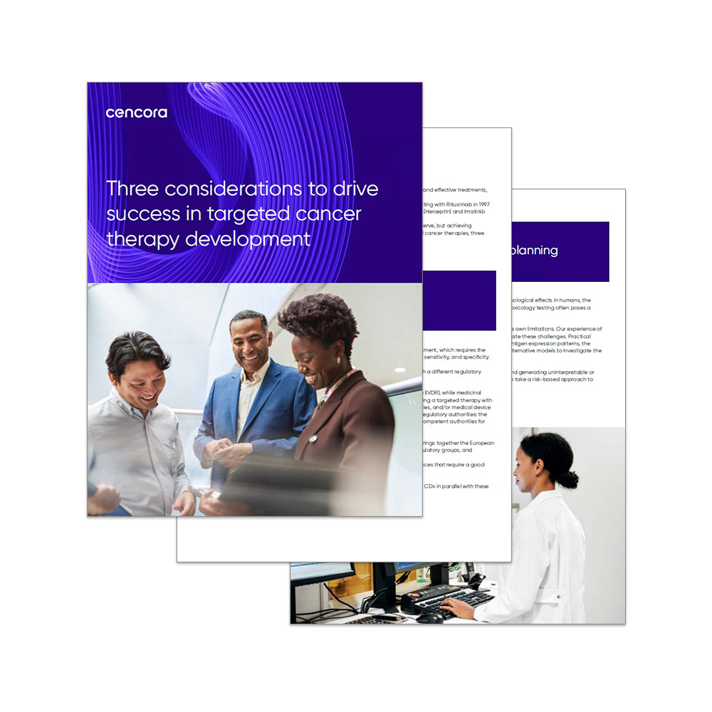 Drive success in targeted cancer therapy development
